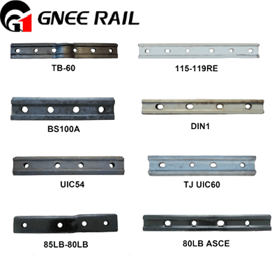 Crane Rail Splice Bars - railway fasteners